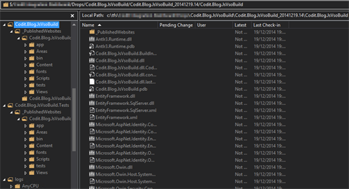 Continuous Integration with JavaScript, NUnit on TFSBuild (Part 2/3) | Codit