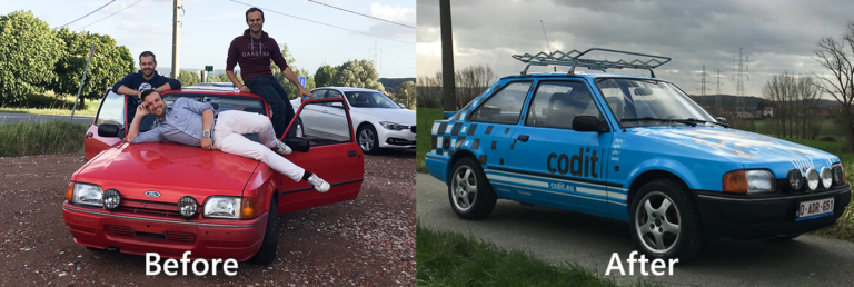 Codit Takes on the Winter Barrel Challenge with IoT Car | Codit