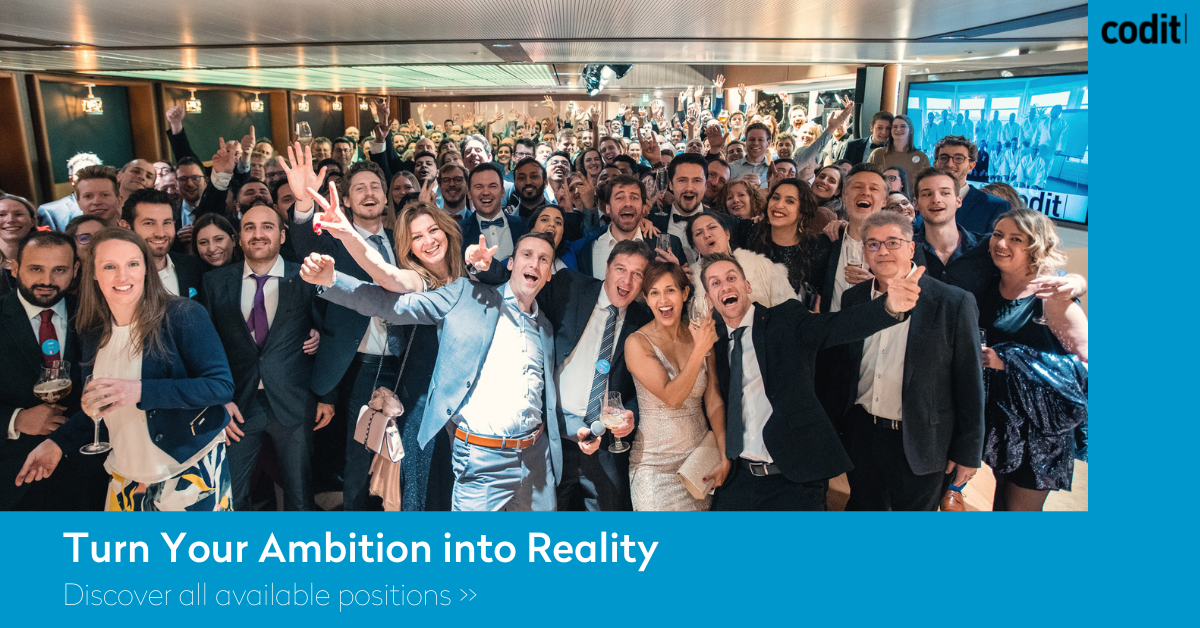 Codit Jobs | Challenging, cutting-edge technology and fun