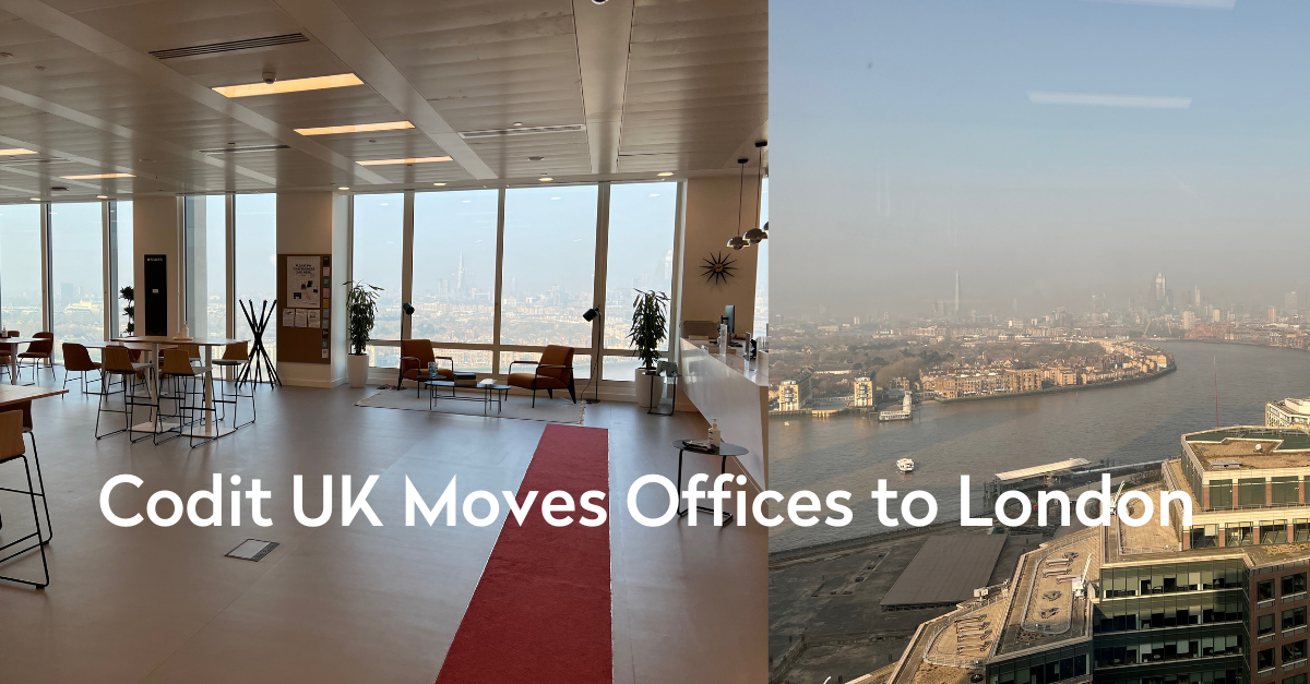 Codit UK Moves Offices to Central London | Codit