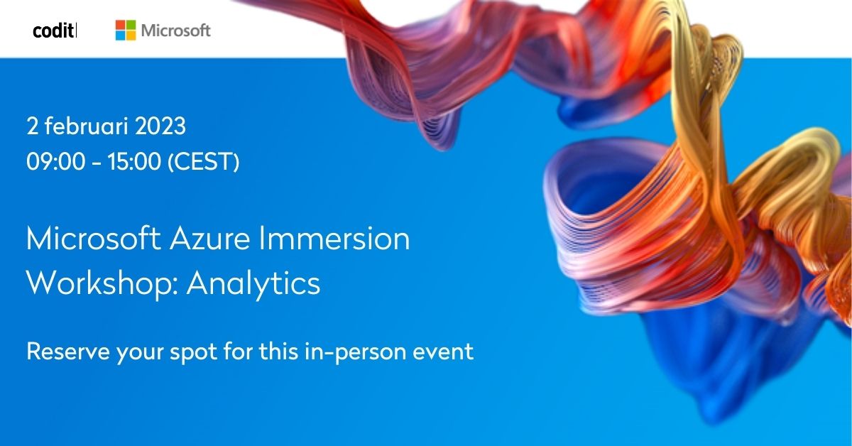 Microsoft Azure Immersion Workshop: Analytics | Codit
