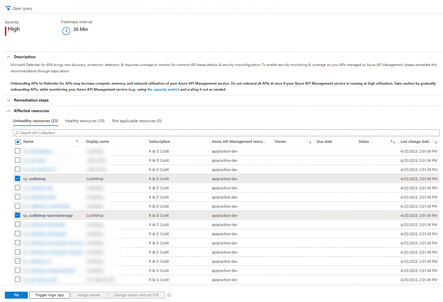 Exploring Azure Defender for APIs | Codit