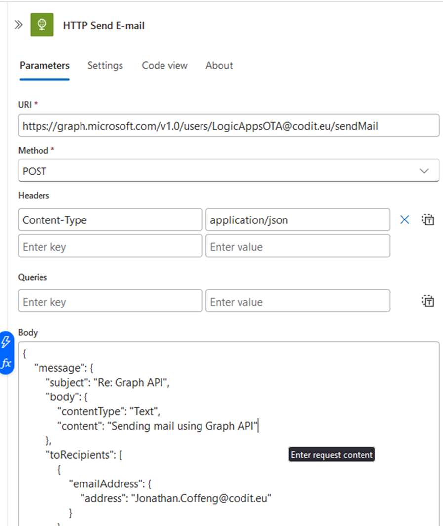 Sending E-mail using Microsoft Graph API | Codit